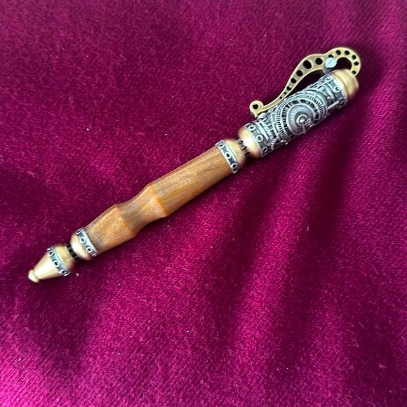 Office | Custom Turned Steampunk Click Ink Pen | Poshmark